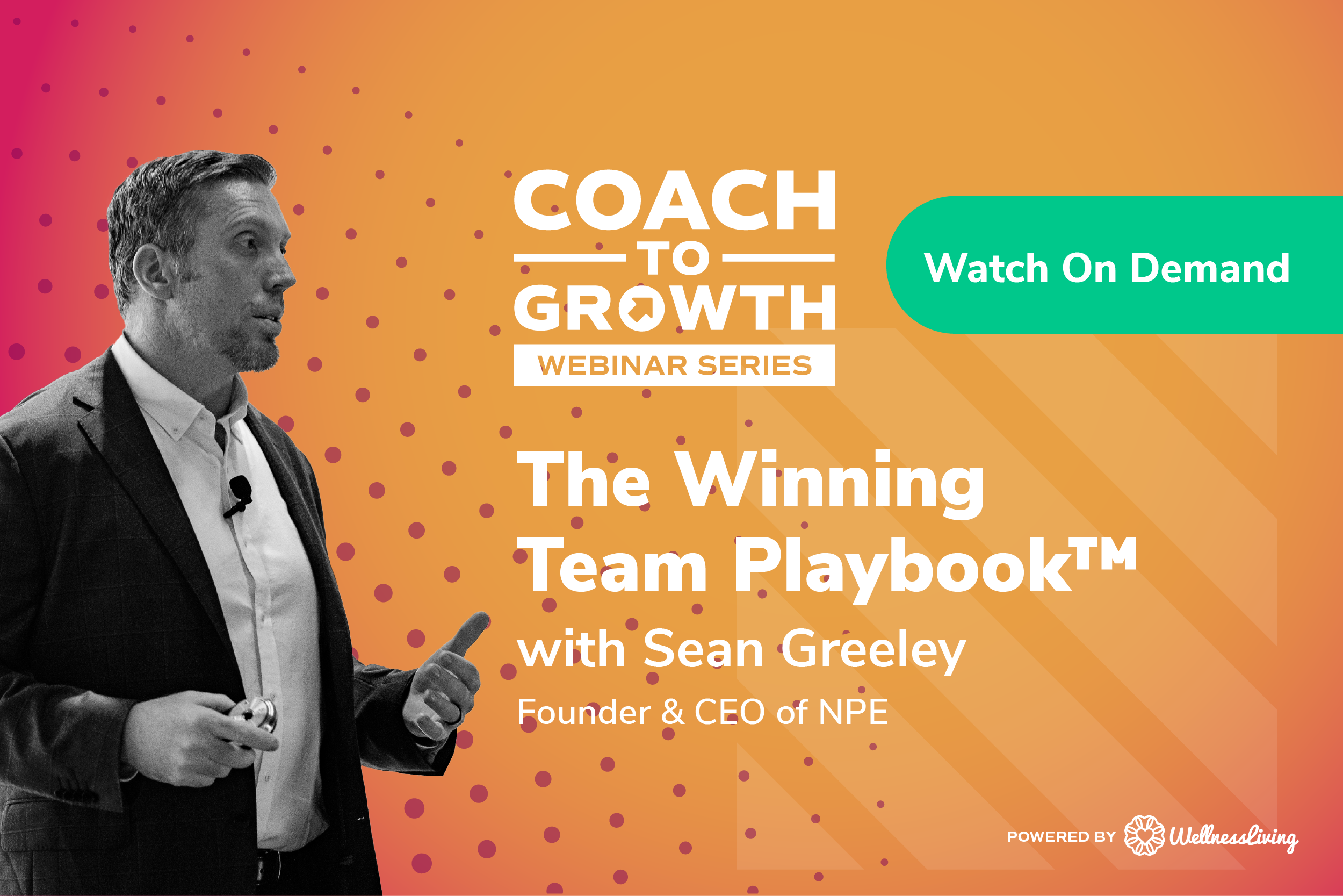 The Winning Team Playbook™ - Coach to Growth - WellnessLiving