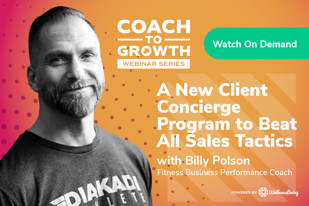A Concierge Program to Beat All Sales Tactics - WellnessLiving