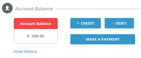 Account Balance Overview - WellnessLiving Support